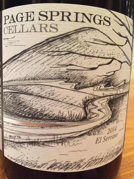 2023 Page Springs Cellars El Serrano, USA, California - CellarTracker