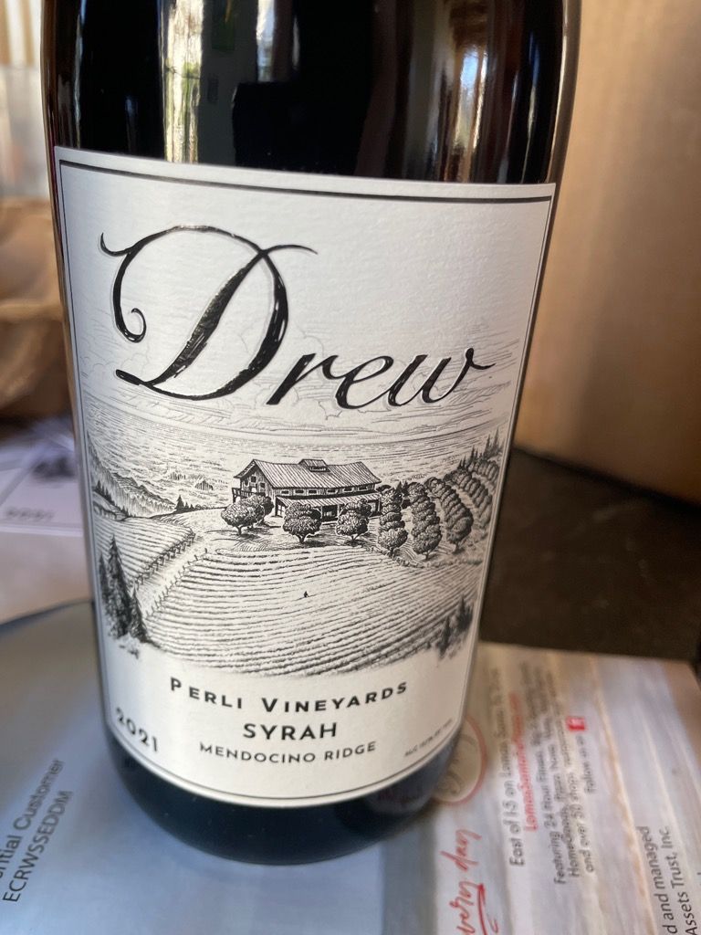 2022 Drew Family Cellars Syrah Perli Vineyard, USA, California, North ...