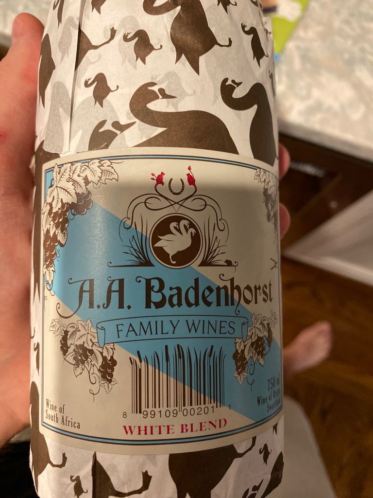 2019 Badenhorst Family Wines White Blend, South Africa, Coastal Region ...