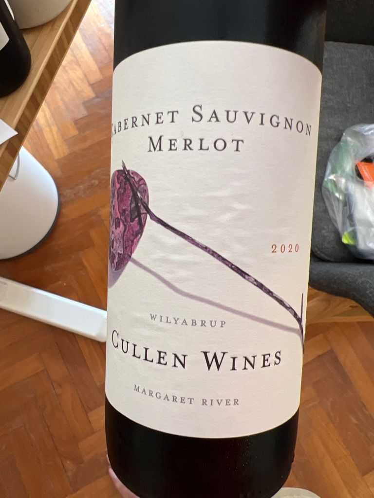 2020 Cullen Wines Cabernet Sauvignon Merlot Wilyabrup, Australia ...