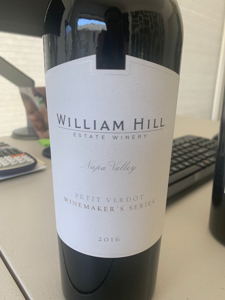 2016 William Hill Winery Petit Verdot Bench Blend, USA, California ...