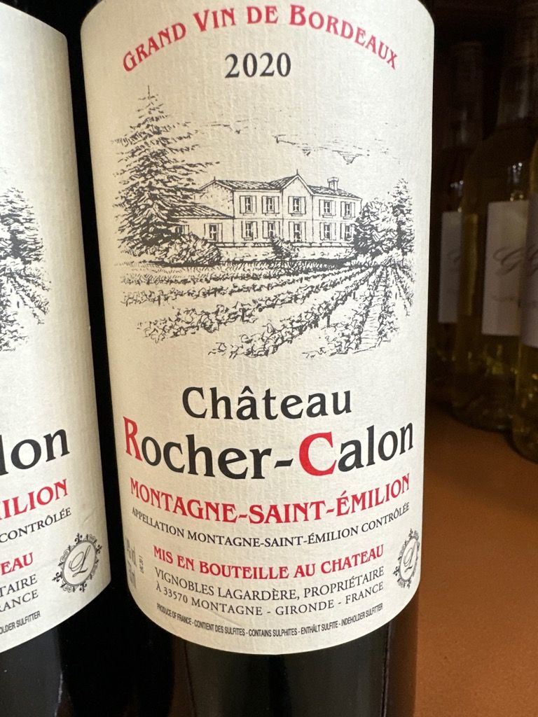 2020 Château Rocher-Calon, France, Bordeaux, Libournais, Montagne-St ...