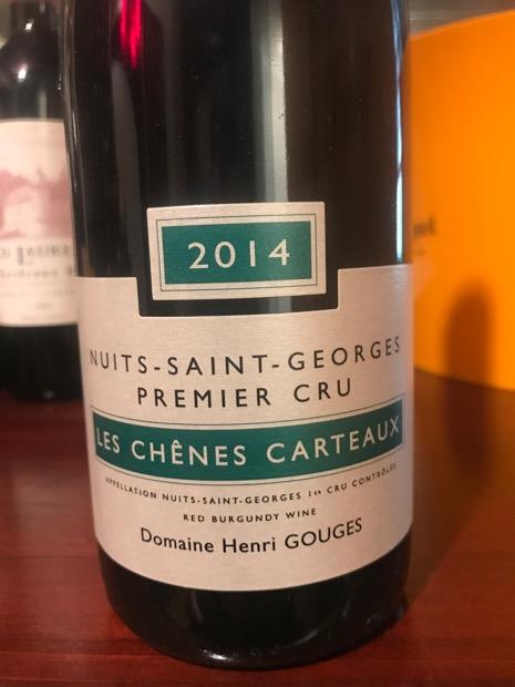 2014 Domaine Henri Gouges Nuits St. Georges 1er Cru Les Chênes Carteaux ...