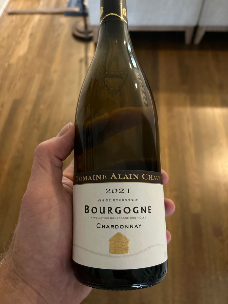 2021 Domaine Alain Chavy Bourgogne Blanc, France, Burgundy, Bourgogne ...