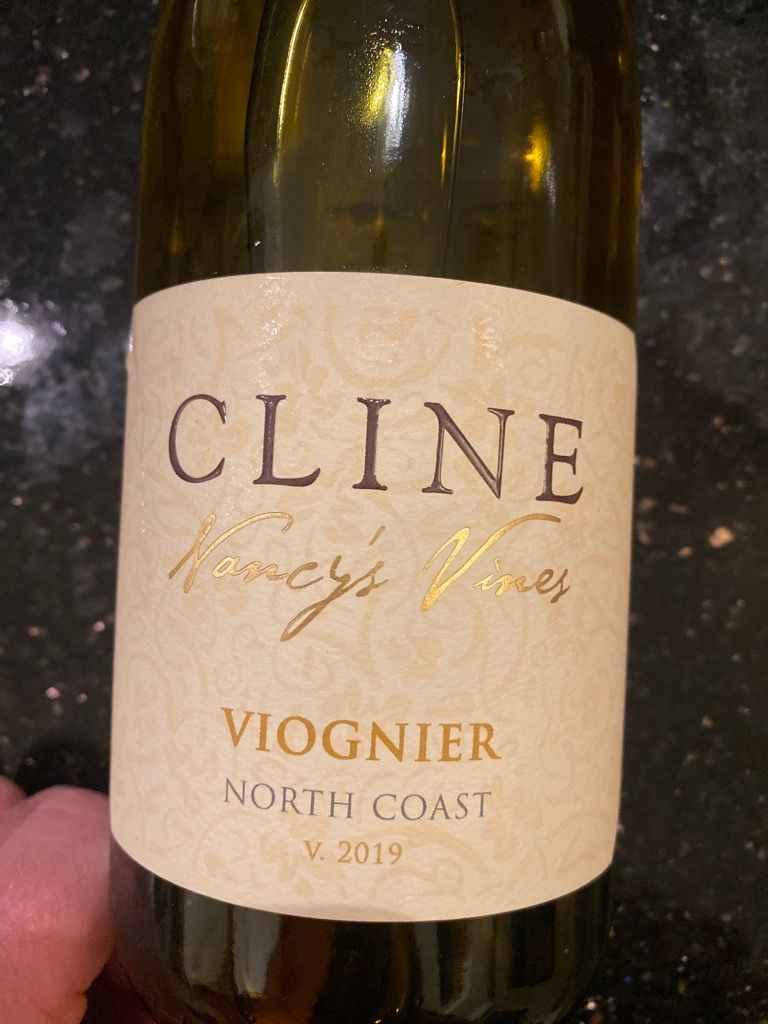 2019 Cline Cellars Viognier Nancy's Vines, USA, California, North Coast ...