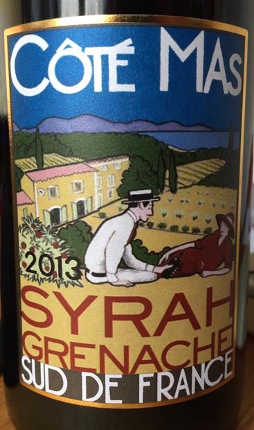 2012 Les Domaines Paul Mas Côté Mas Syrah Grenache, France, Languedoc ...