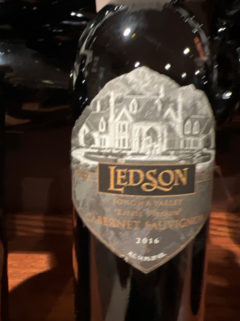 2016 Ledson Cabernet Sauvignon Estate Vineyard, USA, California, Sonoma ...