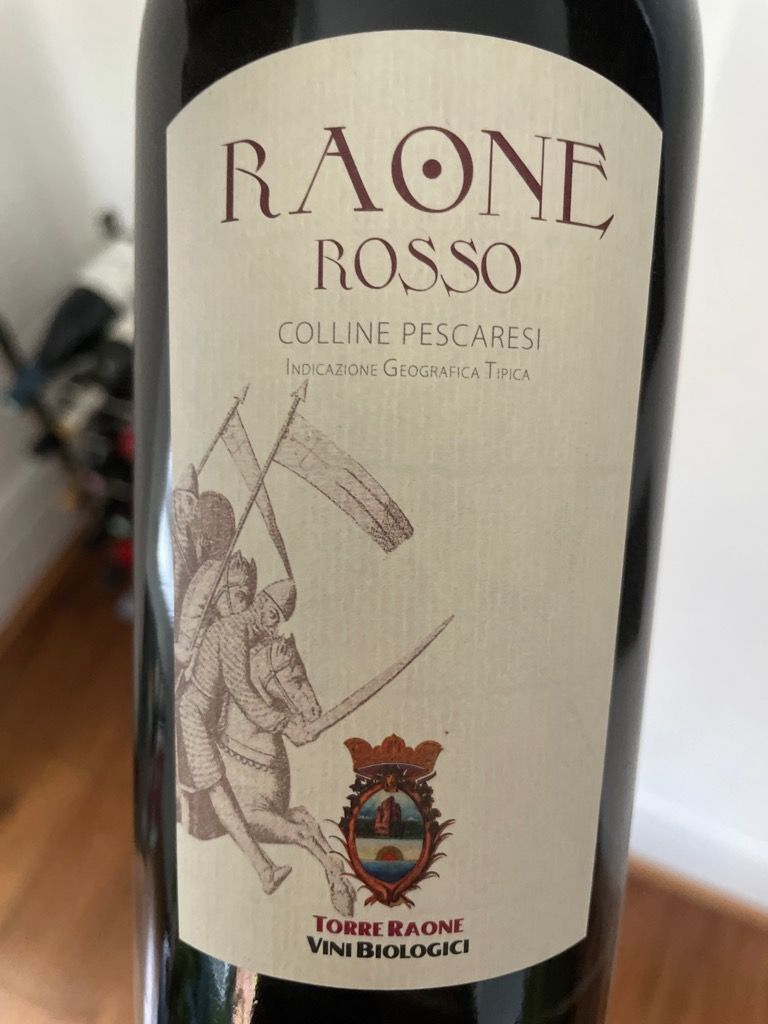 2016 Torre Raone Rosso Colline Pescaresi IGT, Italy, Abruzzi, Colline ...