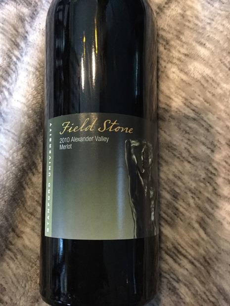 2010 Field Stone Merlot Alexander Valley, USA, California, Sonoma ...