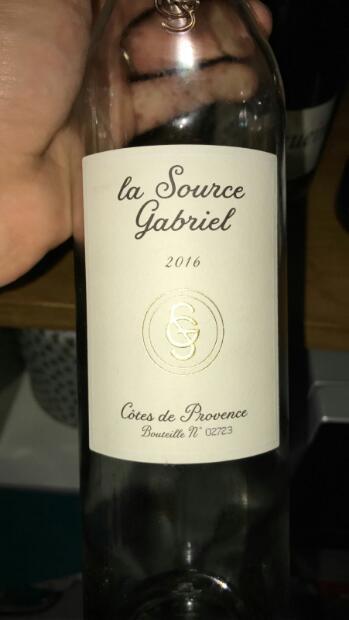 2017 La Source Gabriel Côtes de Provence Rosé, France, Provence, Côtes ...