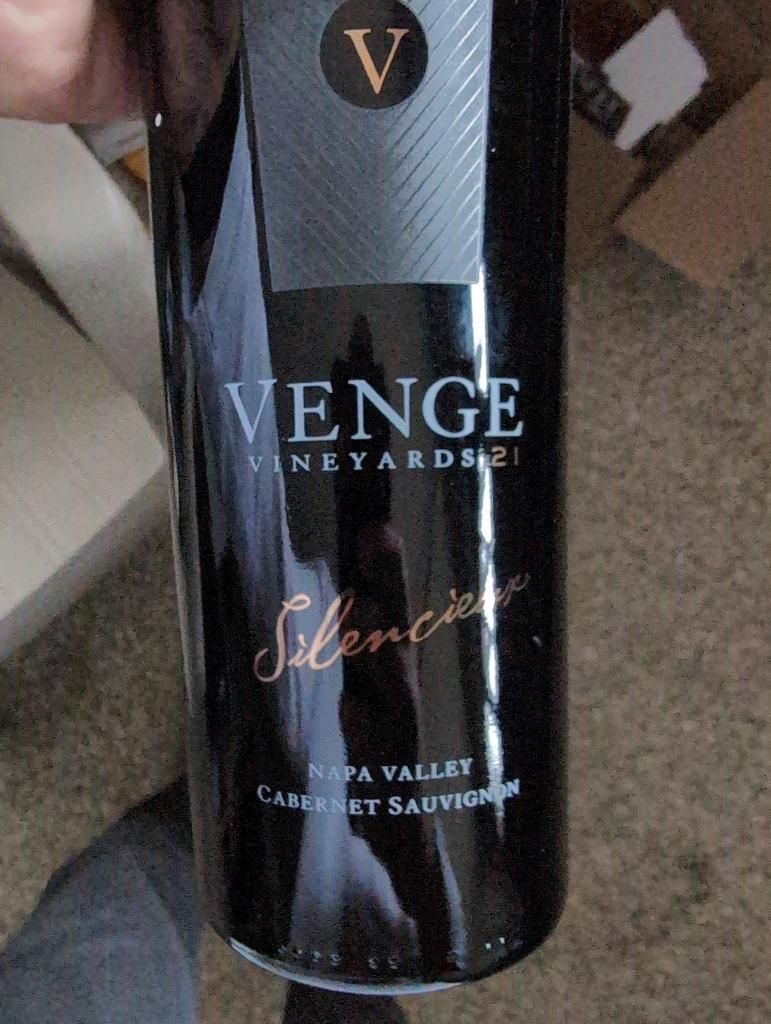 2021 Venge Vineyards Cabernet Sauvignon Silencieux, USA, California ...