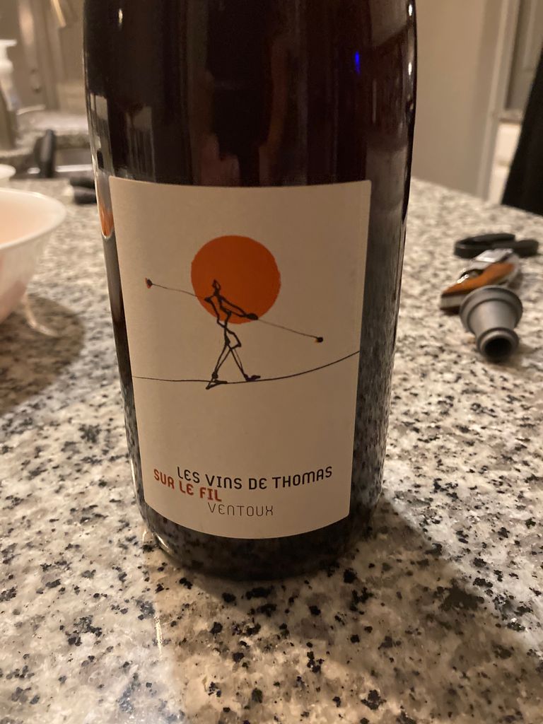 2018 Les Vins de Thomas Ventoux Sur le Fil, France, Rhône, Southern ...