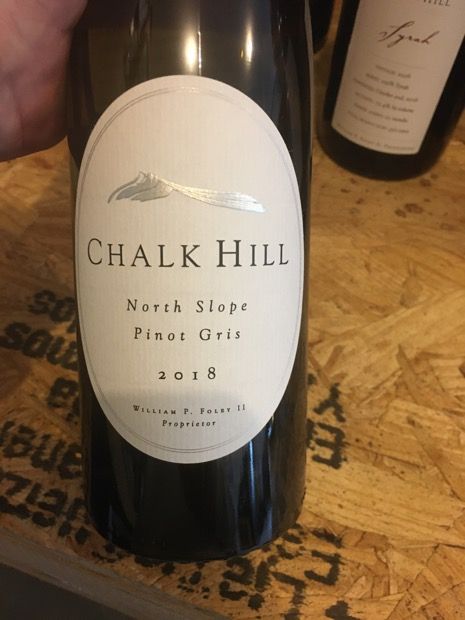 2018 Chalk Hill Pinot Gris North Slope, USA, California, Sonoma County ...