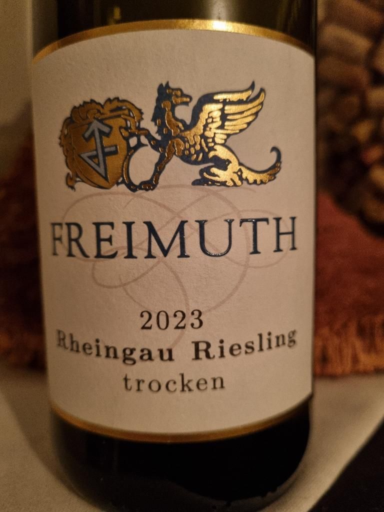 2023 Weingut Alexander Freimuth Riesling, Germany, Rheingau - CellarTracker