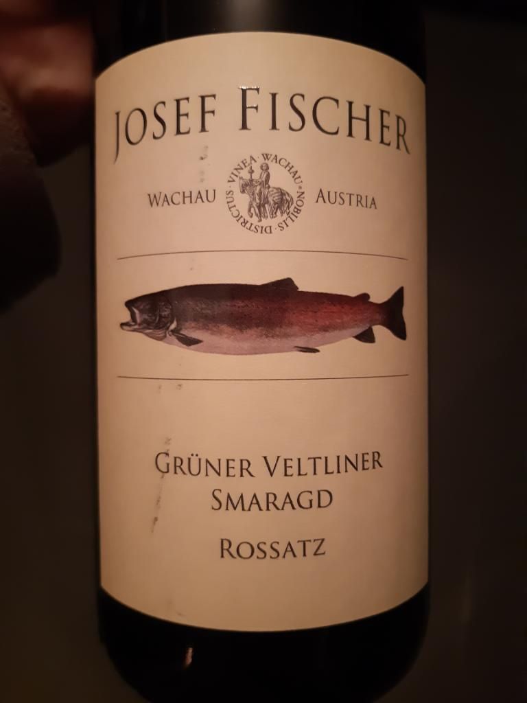2020 Josef Fischer Grüner Veltliner Smaragd Rossatz, Austria ...