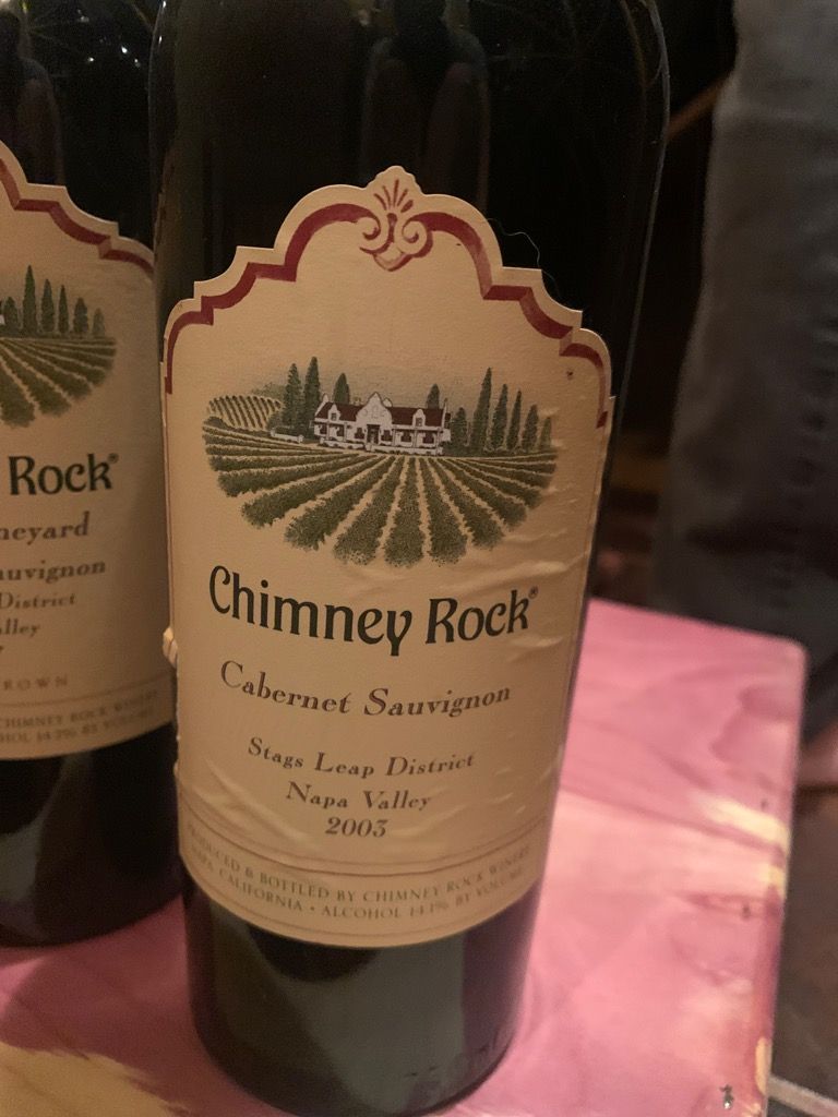 2003 Chimney Rock Cabernet Sauvignon Tomahawk Vineyard, USA, California ...