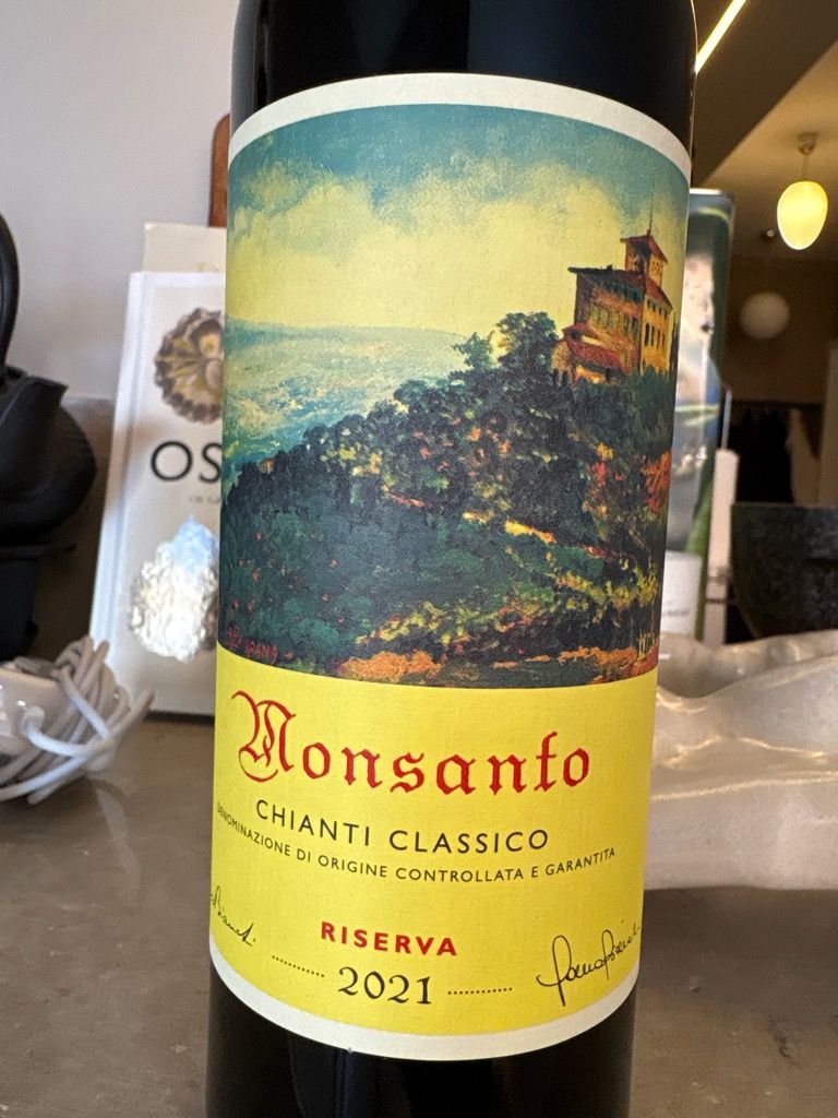 2021 Castello di Monsanto Chianti Classico Riserva, Italy, Tuscany ...