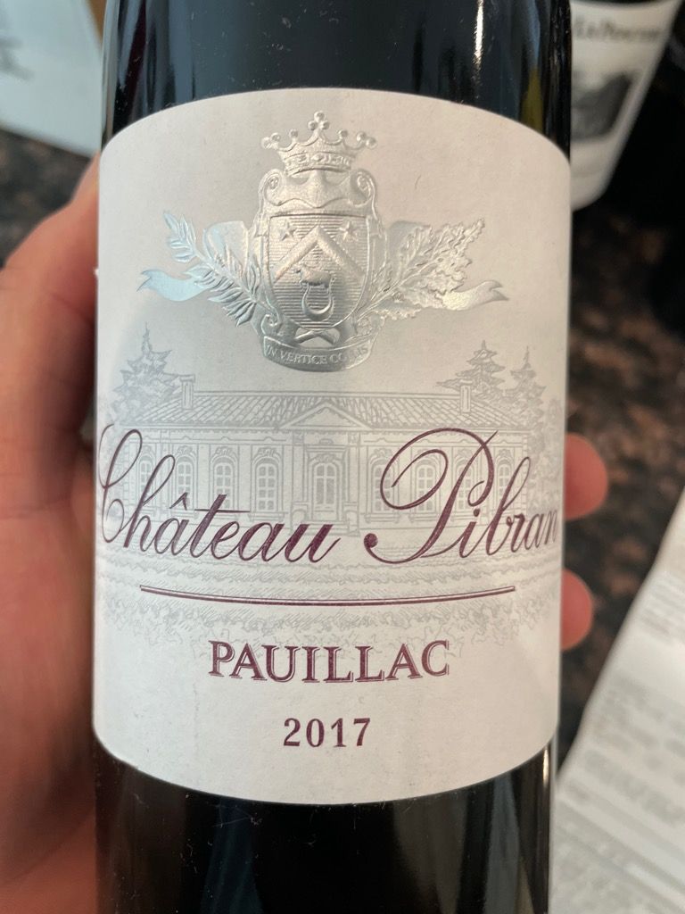 2017 Château Pibran, France, Bordeaux, Médoc, Pauillac - CellarTracker