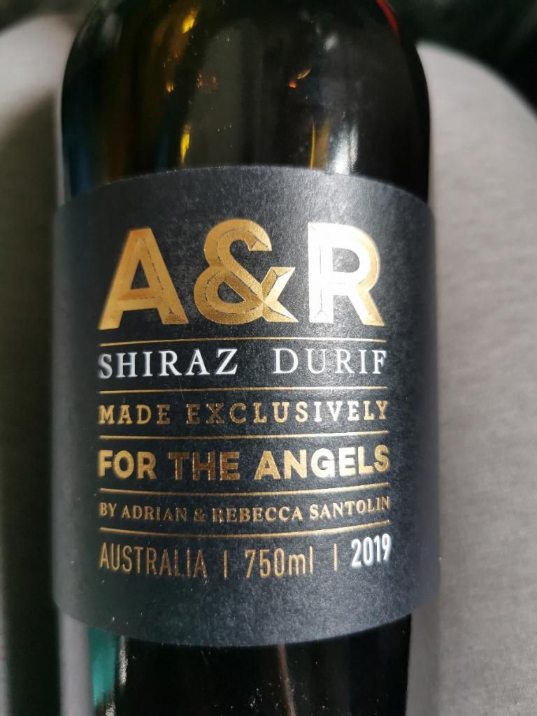 2019 A & R Santolin Durif Shiraz, Australia, Victoria, Central Victoria ...