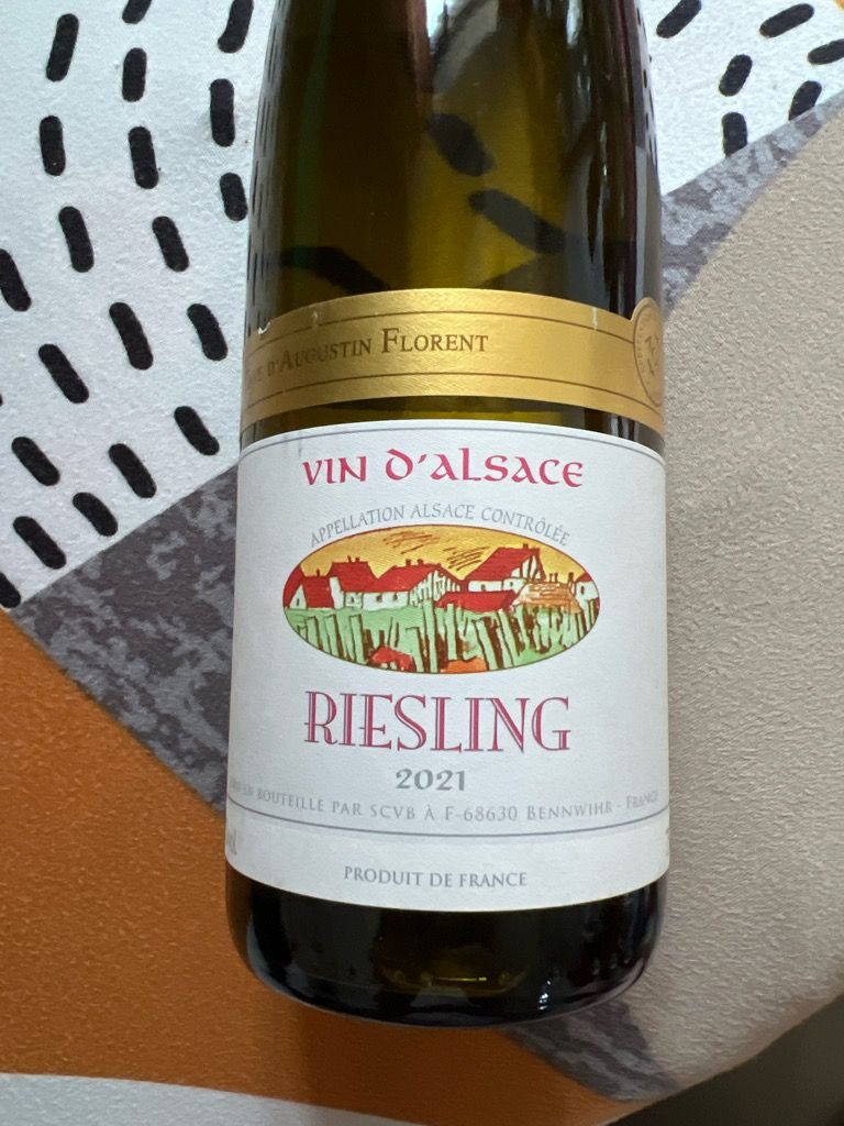 2021 La Cave D'Augustin Florent Riesling, France, Alsace - CellarTracker