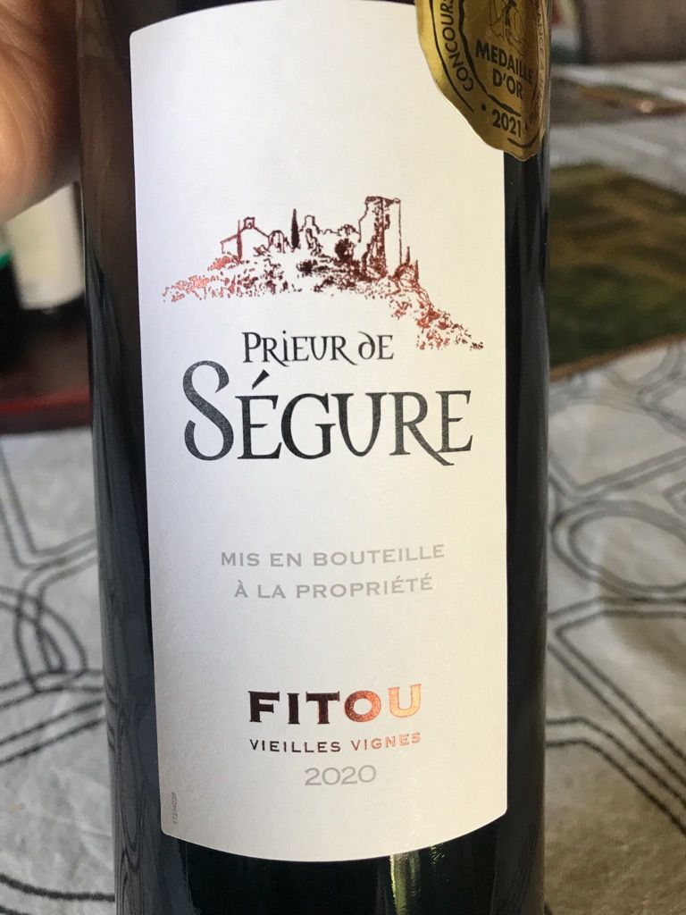 2020 Château de Ségure Fitou Prieuré de Château de Ségure Vieilles ...