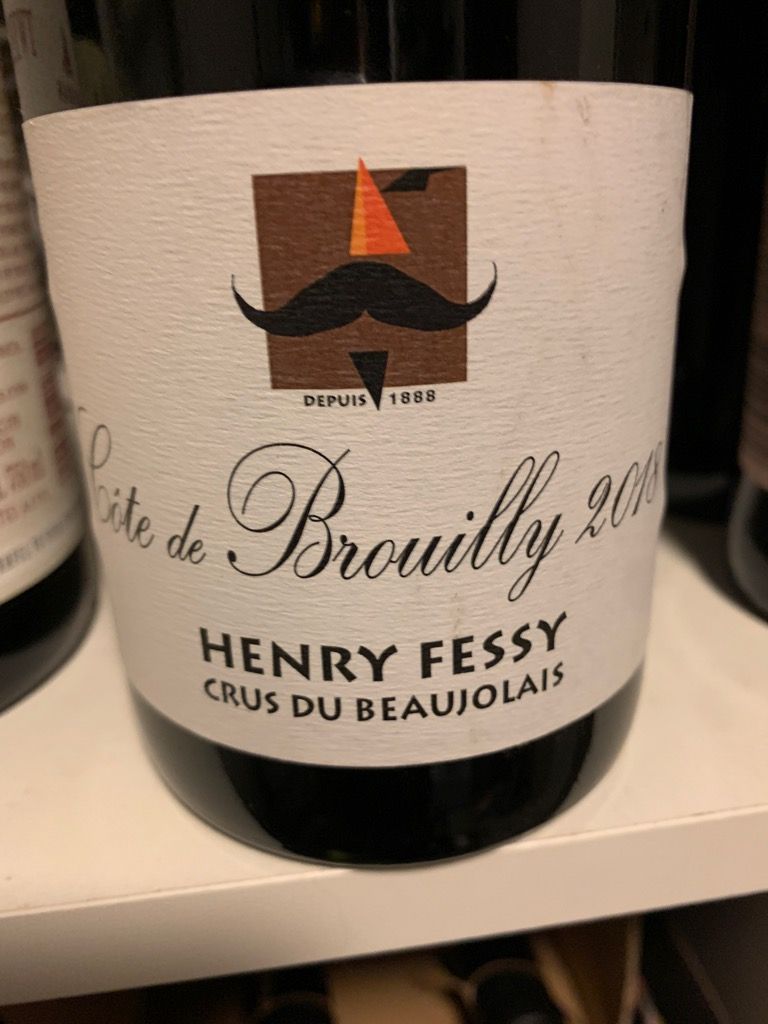 2018 Henry Fessy Côte de Brouilly, France, Burgundy, Beaujolais, Côte ...