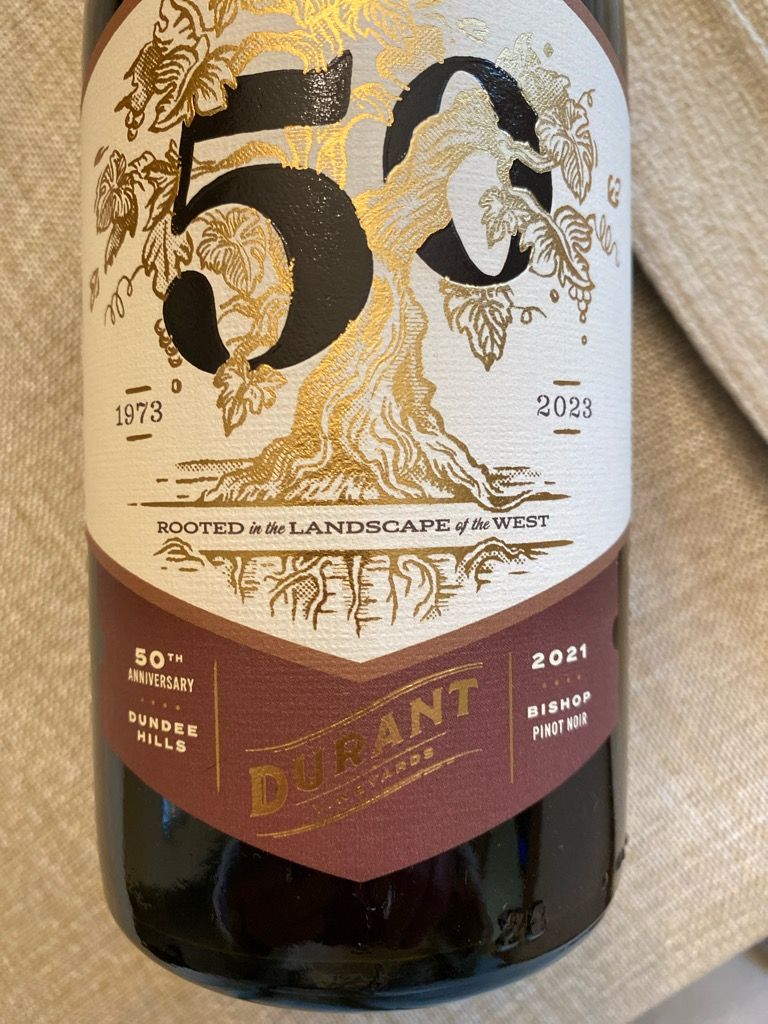 2021 Durant Vineyards Pinot Noir Bishop, USA, Oregon, Willamette Valley ...
