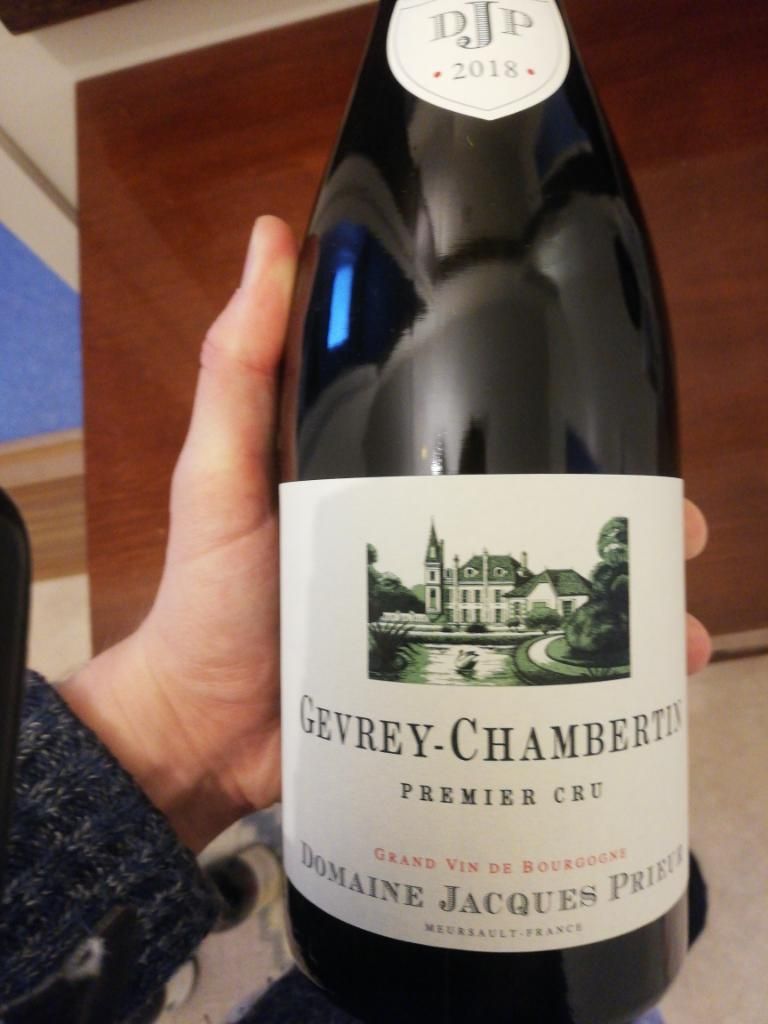 2018 Domaine Jacques Prieur Gevrey-Chambertin 1er Cru, France, Burgundy ...