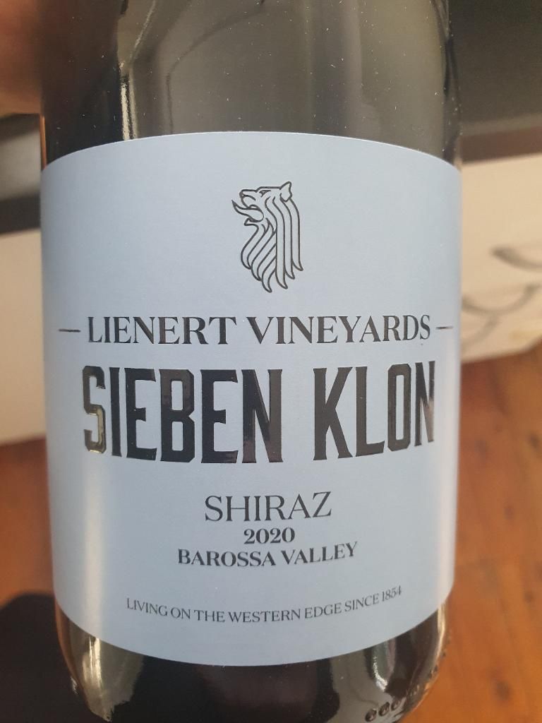 2020 Lienert Vineyards Shiraz Sieben Klon, Australia, South Australia ...