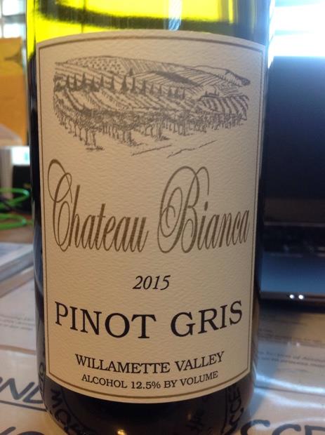 2014 Château Bianca Pinot Gris, USA, Oregon, Willamette Valley ...