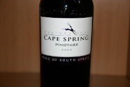 2009 Cape Spring Pinotage, South Africa, Western Cape - CellarTracker