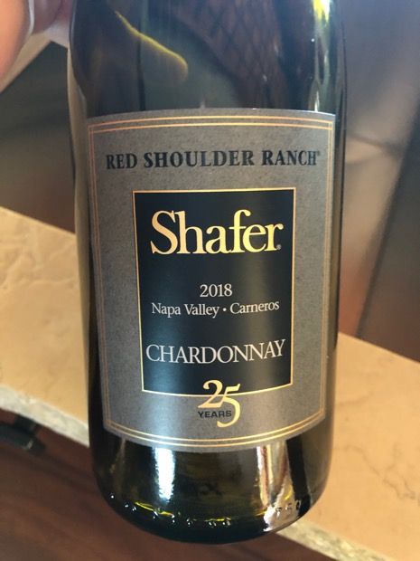 2018 Shafer Chardonnay Red Shoulder Ranch, USA, California, Napa ...