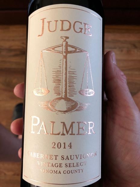 2014 Judge Palmer Wines Cabernet Sauvignon Vintage Select, USA ...