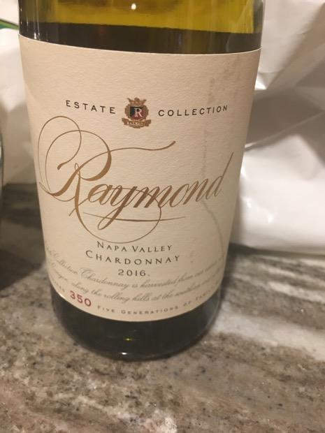 2016 Raymond Chardonnay Estate Collection, USA, California, Napa Valley ...