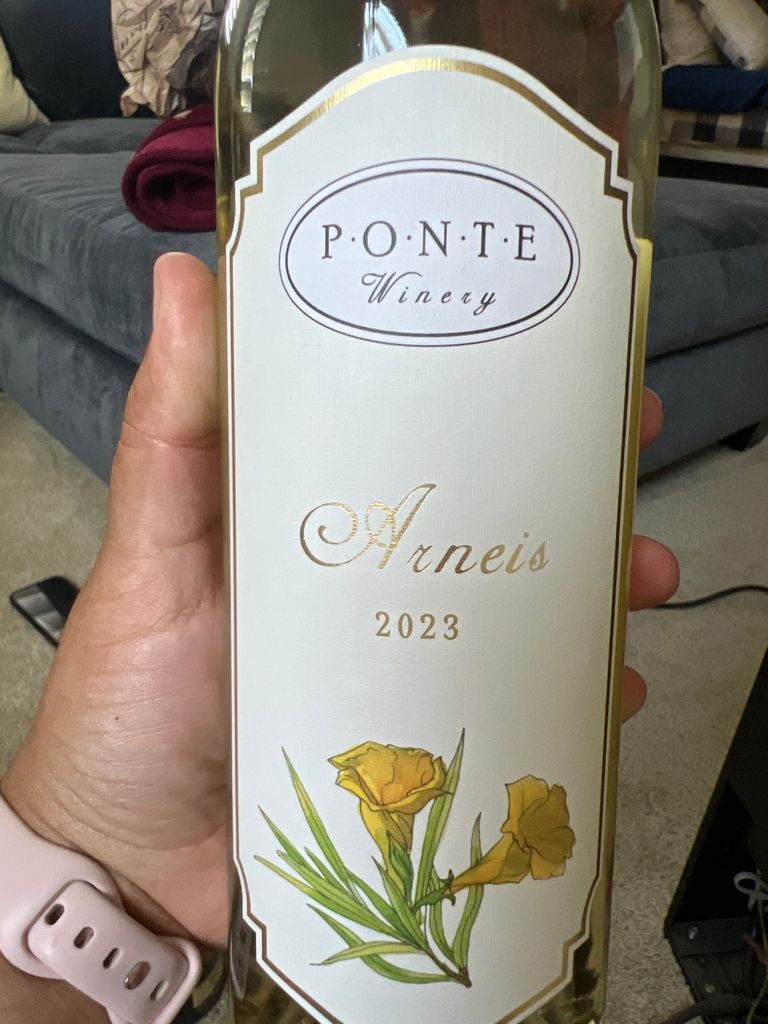 2023 Ponte Winery Arneis, USA, California, South Coast, Temecula Valley ...