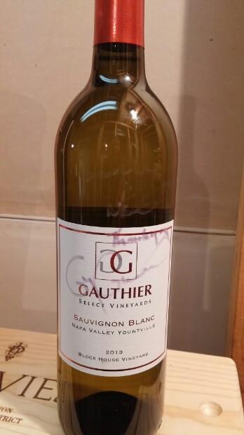 NV Gauthier Select Vineyards Sauvignon Blanc Block House Vineyard, USA ...