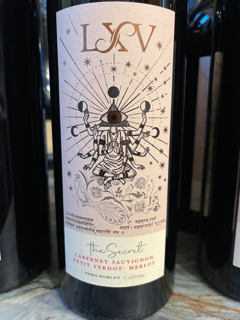 2019 LXV Wine The Secret, USA, California, Central Coast, Paso Robles ...