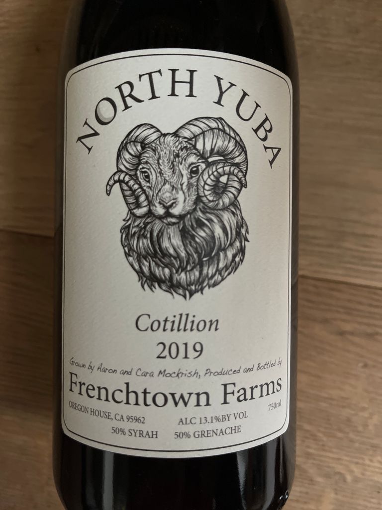 2020 Frenchtown Farms Cotillion Renaissance Vineyard, USA, California ...