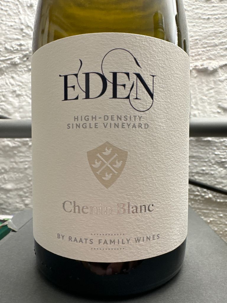 2021 Raats Chenin Blanc Eden High Density Single Vineyard, South Africa - CellarTracker