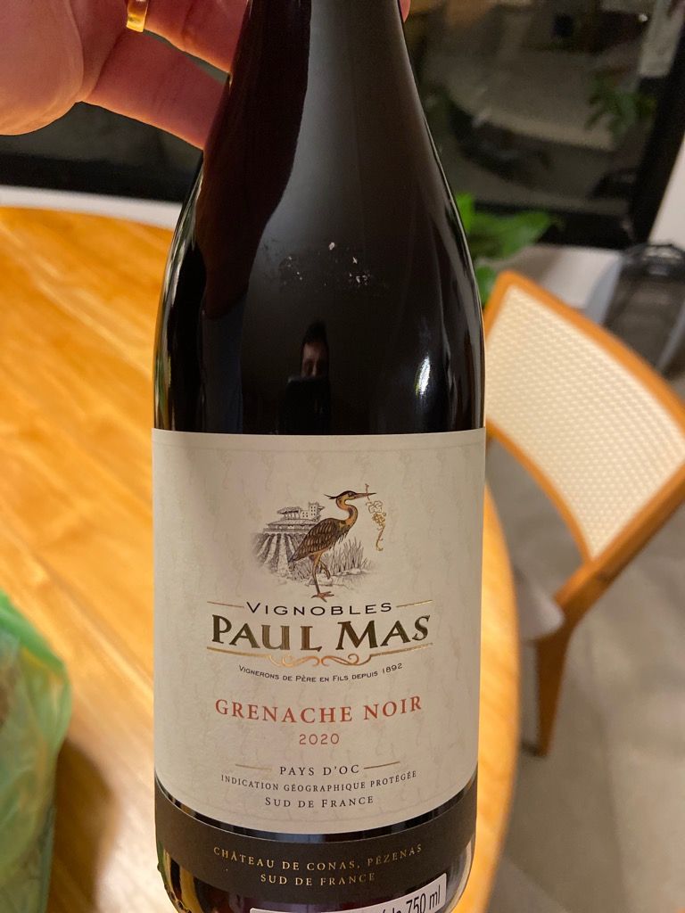 2022 Les Domaines Paul Mas Grenache Languedoc-Pézenas Vignobles Paul ...
