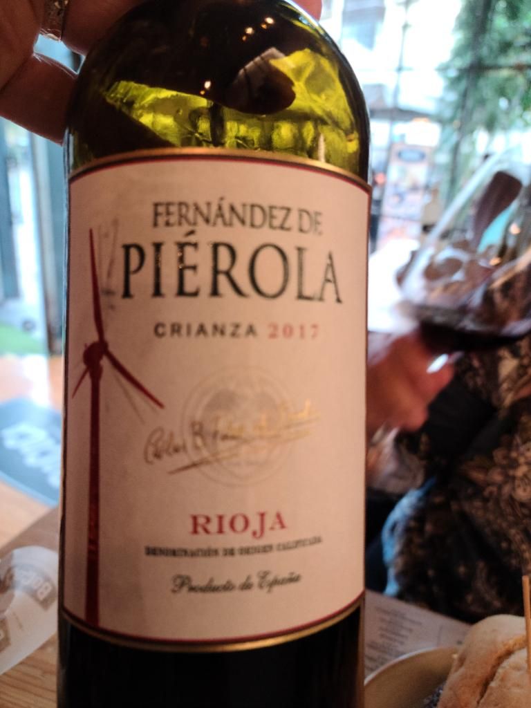 2017 Bodegas Fernández de Piérola Rioja Crianza, Spain, La Rioja, Rioja ...