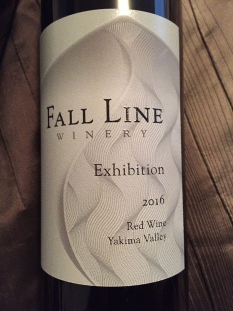 2016 Fall Line Winery "Exhibition", USA, Washington, Columbia Valley ...