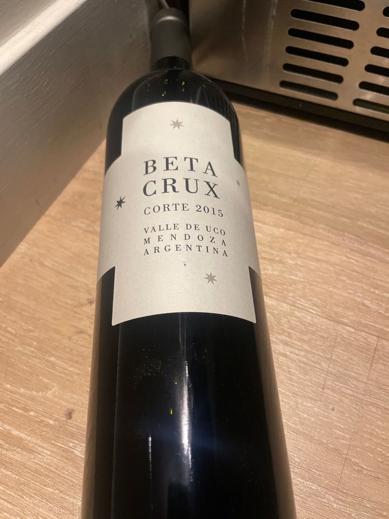 2015 Alfa Crux Beta Crux Corte Uco II, Argentina, Mendoza - CellarTracker
