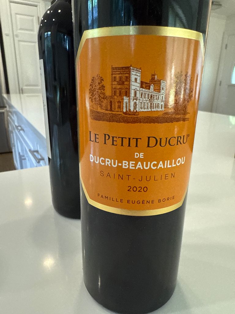 2020 Château Ducru-Beaucaillou Le Petit Caillou, France, Bordeaux ...