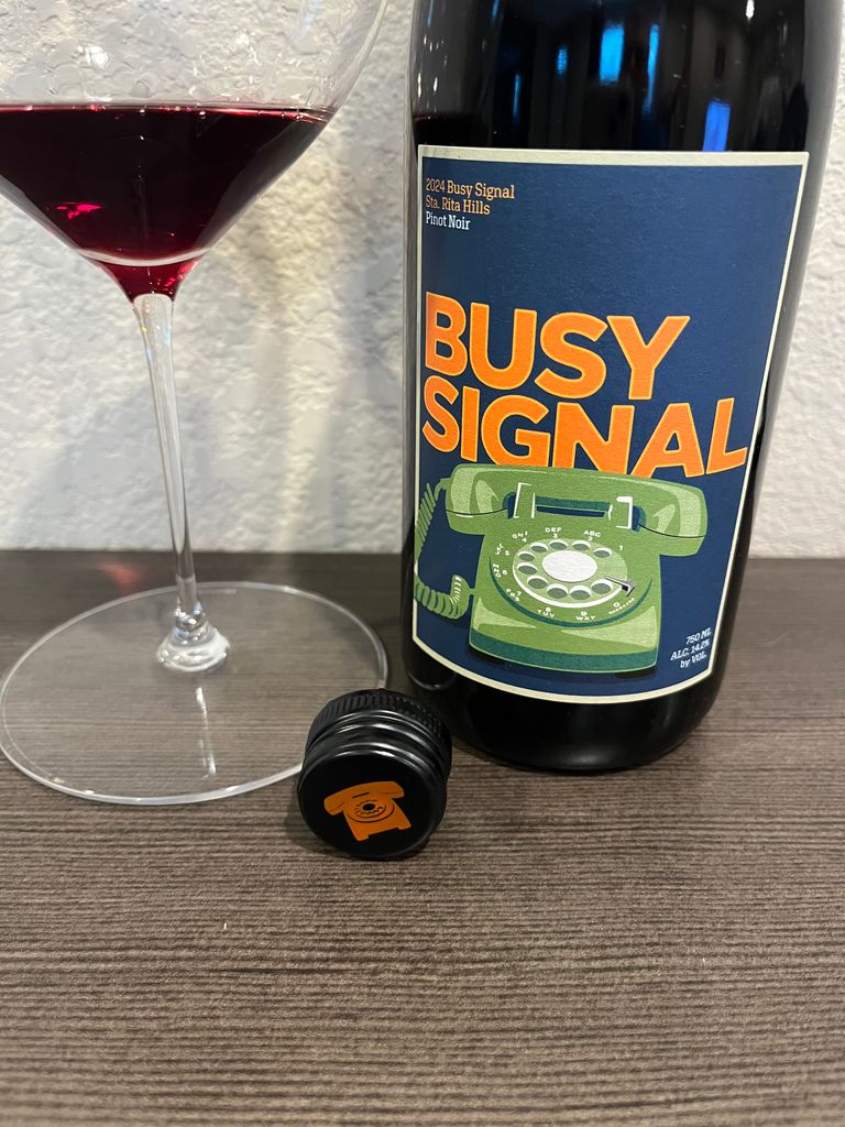 2024 Busy Signal Pinot Noir, USA, California, Central Coast, Sta. Rita ...