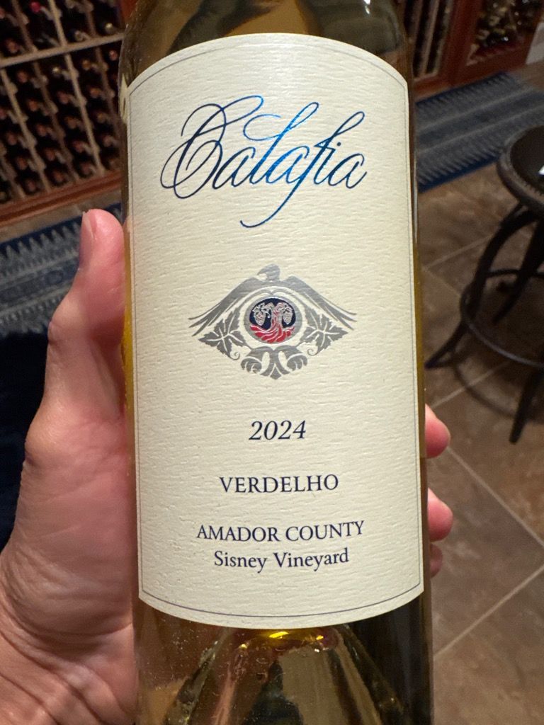 2024 Calafia Verdelho Sisney Vineyard, USA, California, Sierra ...