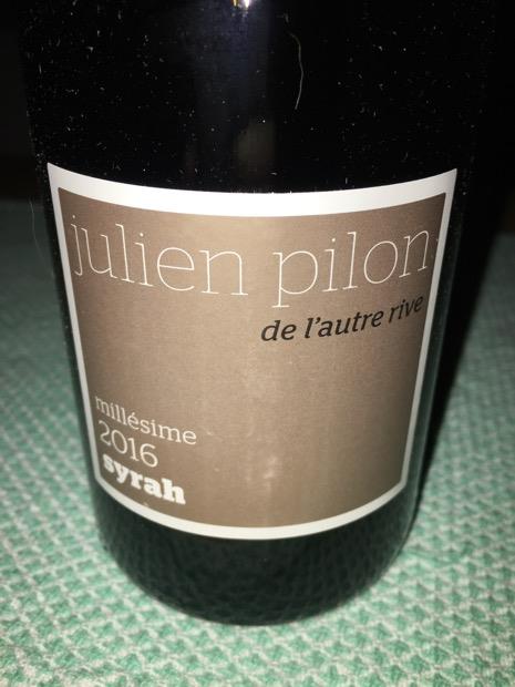 2016 Julien Pilon de l'autre rive, France, Rhône, Northern Rhône ...