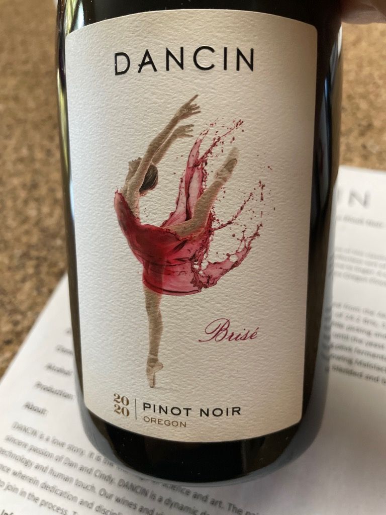 2020 Dancin Vineyards Pinot Noir Brise, USA, Oregon, Southern Oregon ...