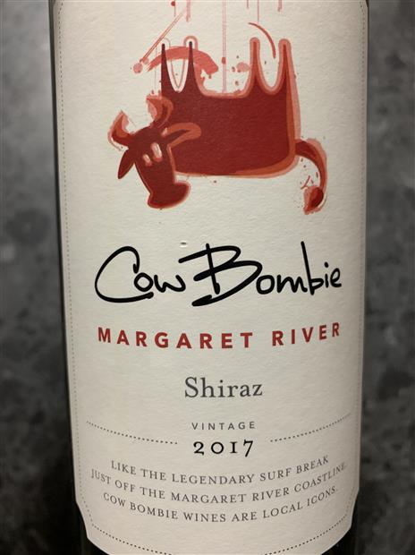 2017 Cow Bombie Shiraz, Australia, Western Australia, South West ...