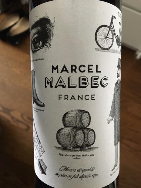 2016 S.A.R.L. Le Cèdre Diffusion Comté Tolosan Marcel Malbec, France ...